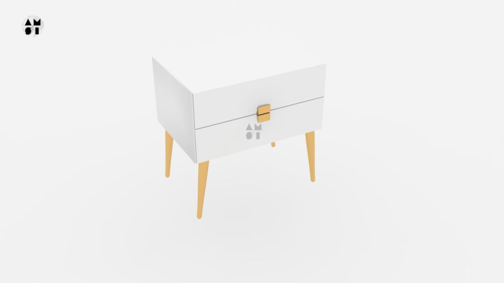 DUNA WOOD SIDE TABLE - AmsiAtelier